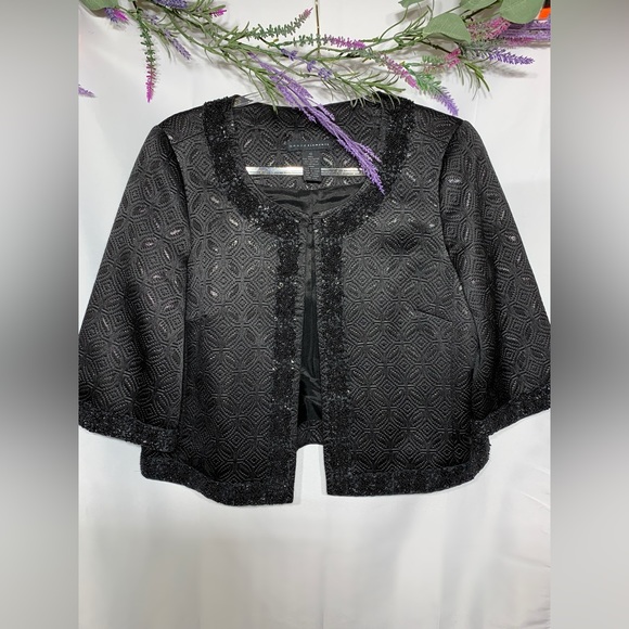 Grace Elements | Jackets & Coats | Grace Element Black Beaded ...